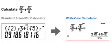 SHARP EL-W506T WriteView Scientific Calculator | 640 function
