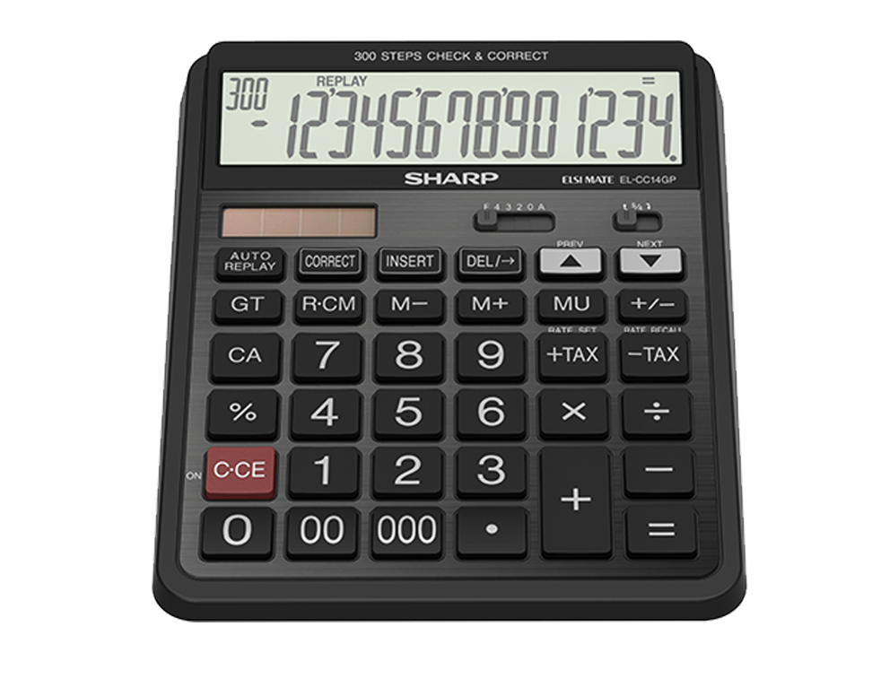 EL-CC14GP - Sharp Calculators Middle East & Africa